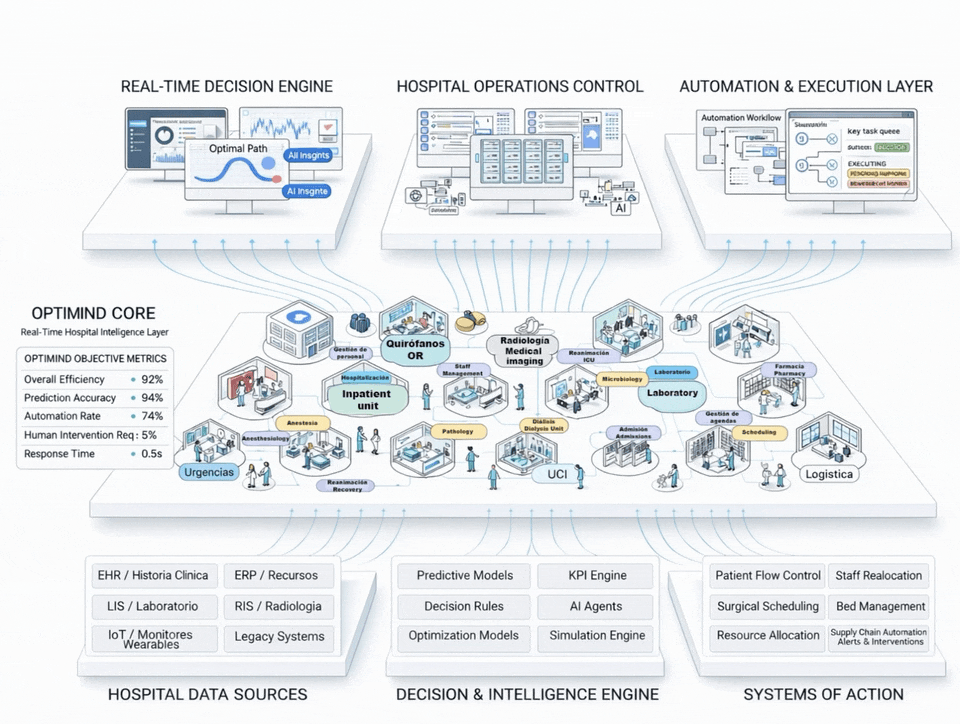 OptiMind - Predicción y Simulación Operativa Hospitalaria
